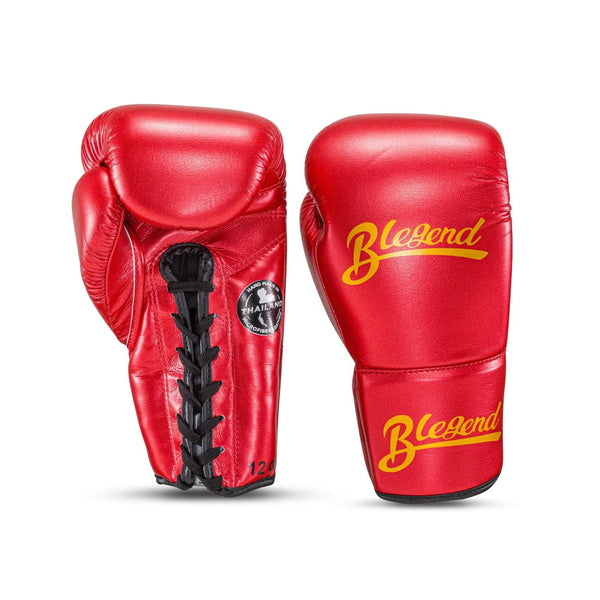 Blegend Boxing Gloves BGL221 Lace Up Red – BLEGEND SHOP