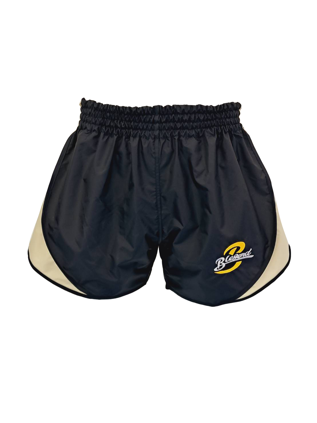 Blegend Boxing Shorts Powerhouse Black Beige – BLEGEND SHOP